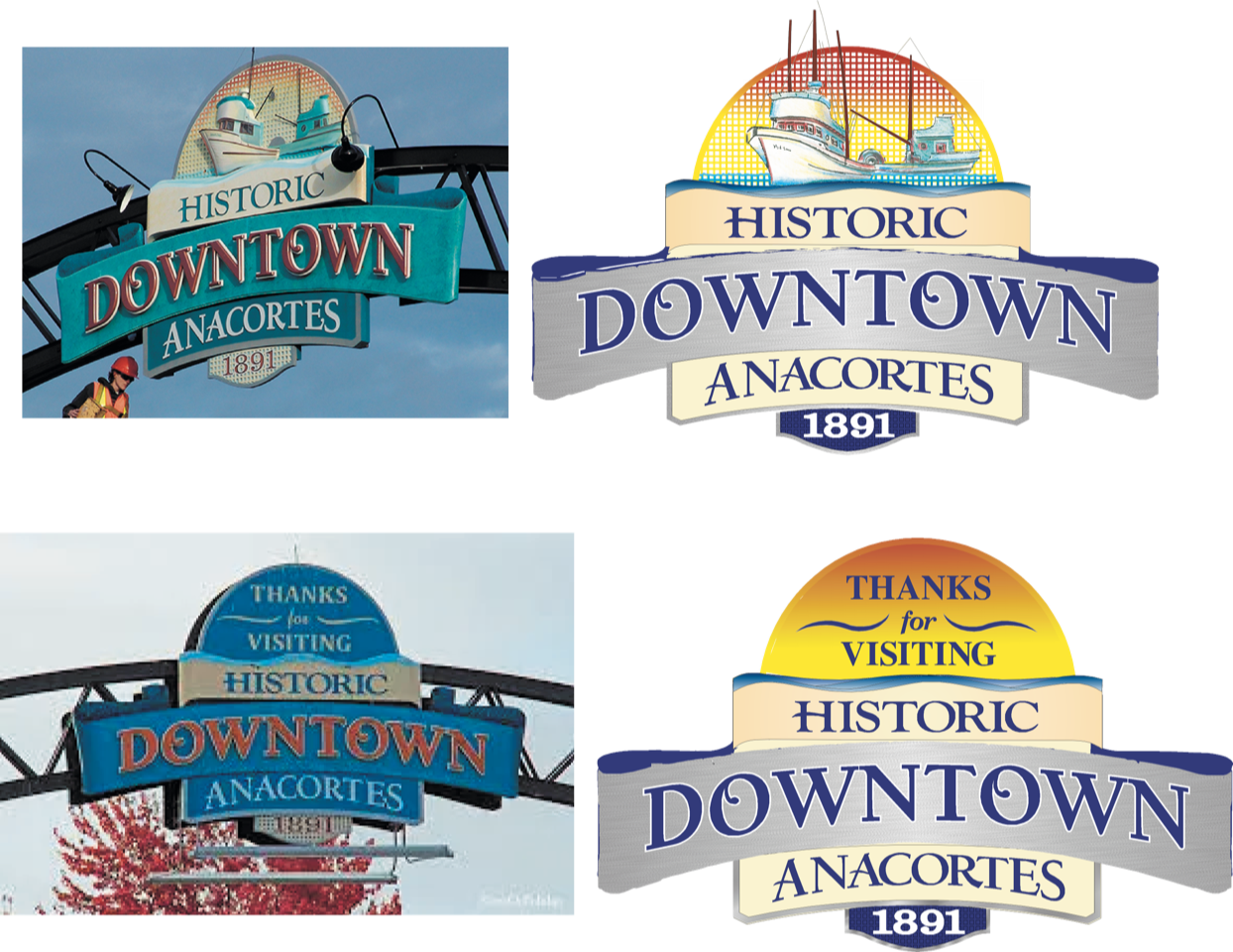 Repainting the Downtown Anacortes Welcome Sign – Downtown Anacortes ...